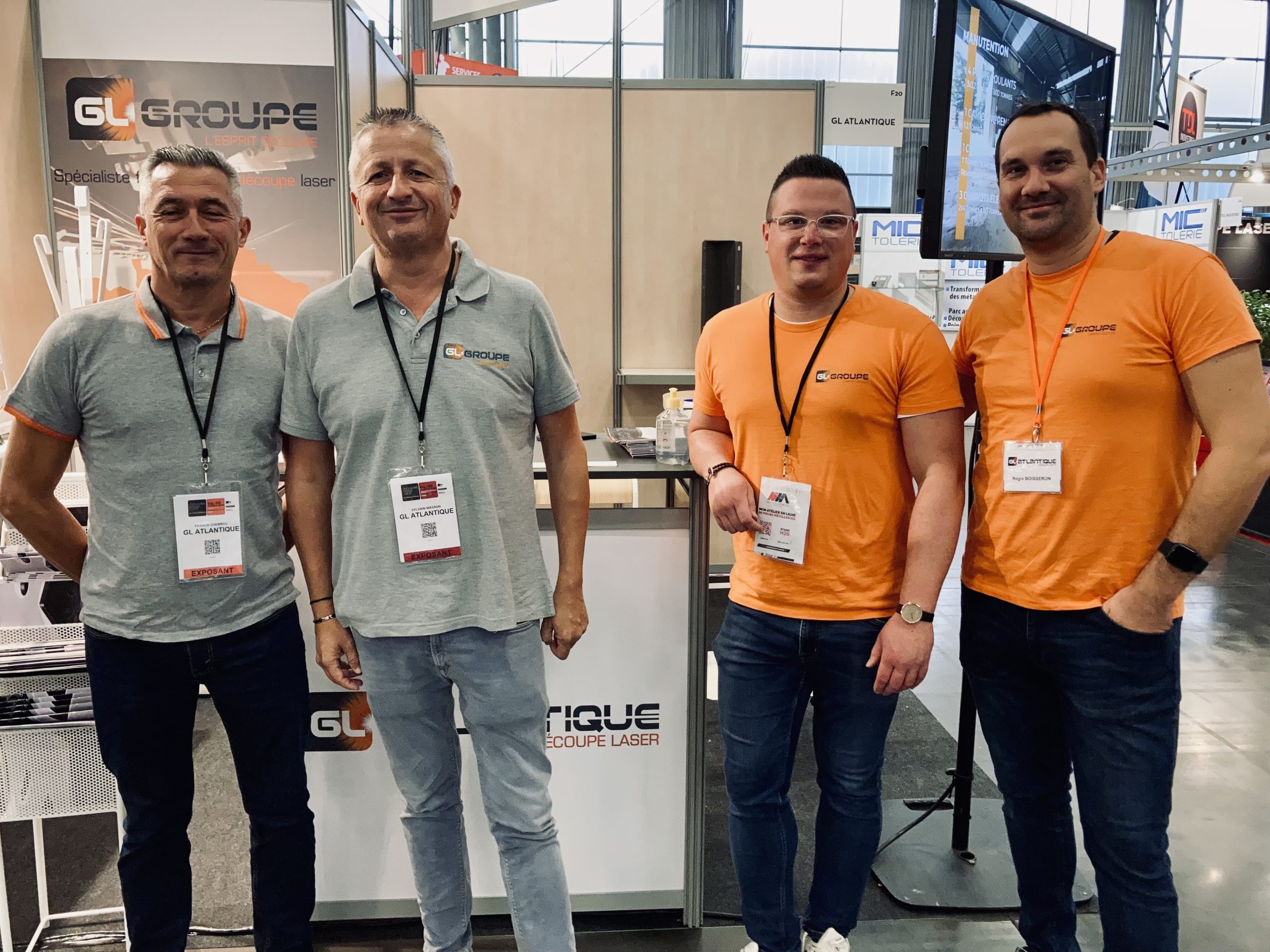 SALON INDUSTRIE GRAND OUEST - GL Groupe, Découpe Laser